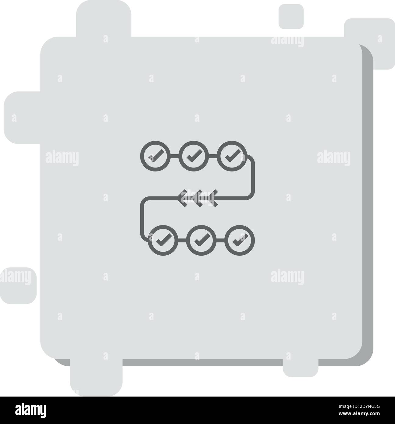 continuous vector icon modern simple vector illustration Stock Vector ...