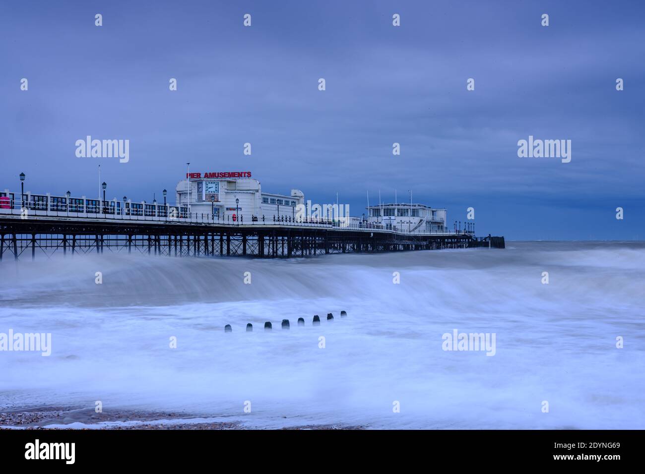 Worthing seafront clouds hi-res stock photography and images - Alamy