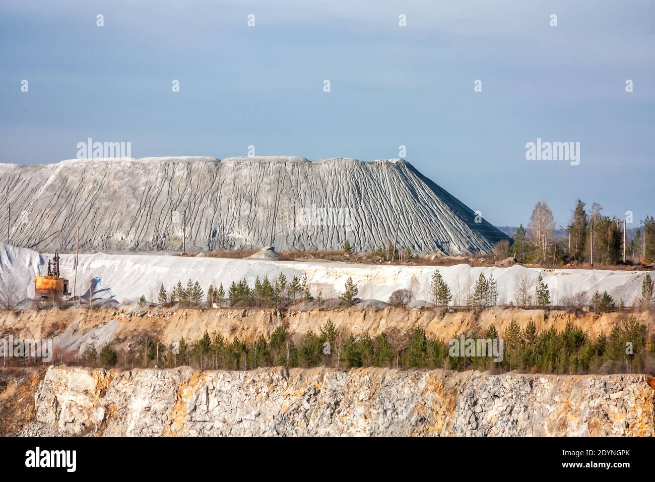 Quarry extracting crushed stone hi-res stock photography and images - Alamy