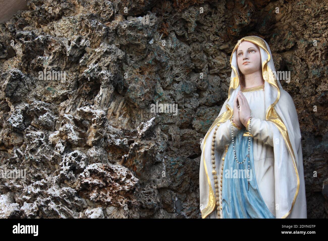 Mary Mother of God the sign of hope and love for humanity Stock Photo ...