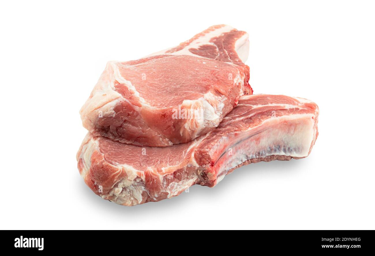 Raw steak on a white background. High quality photo Stock Photo - Alamy