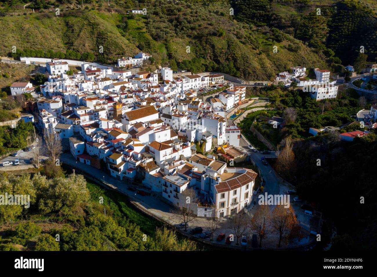 municipality of Archez in the Axarquia region of Malaga, Andalusia ...