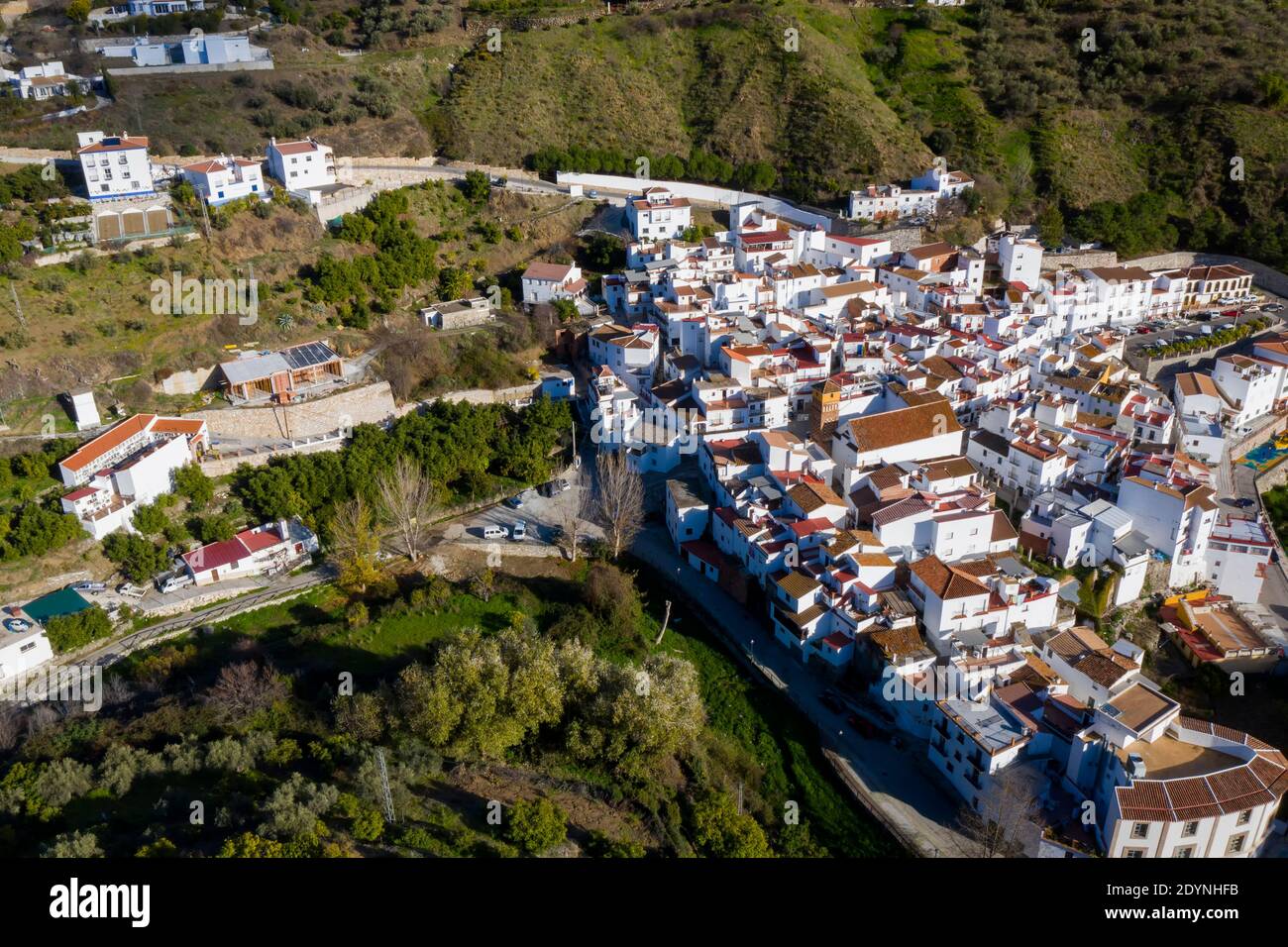 municipality of Archez in the Axarquia region of Malaga, Andalusia ...