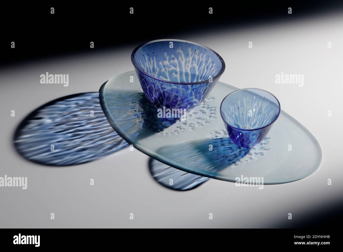 UK contemporary glass art Stock Photo - Alamy