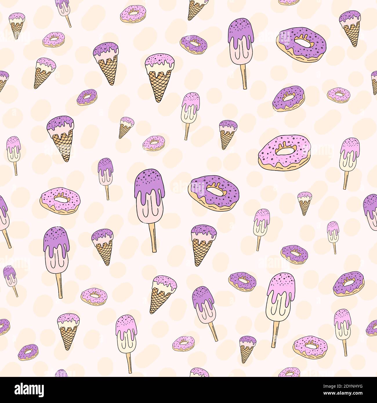 Lilac sugar Stock Vector Images - Alamy