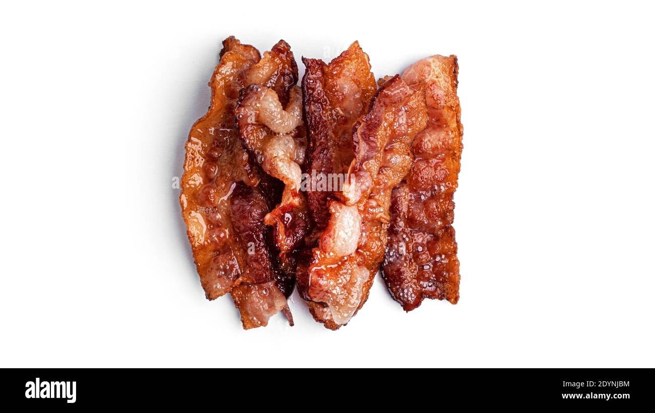 Cooked streaky bacon hi-res stock photography and images - Alamy