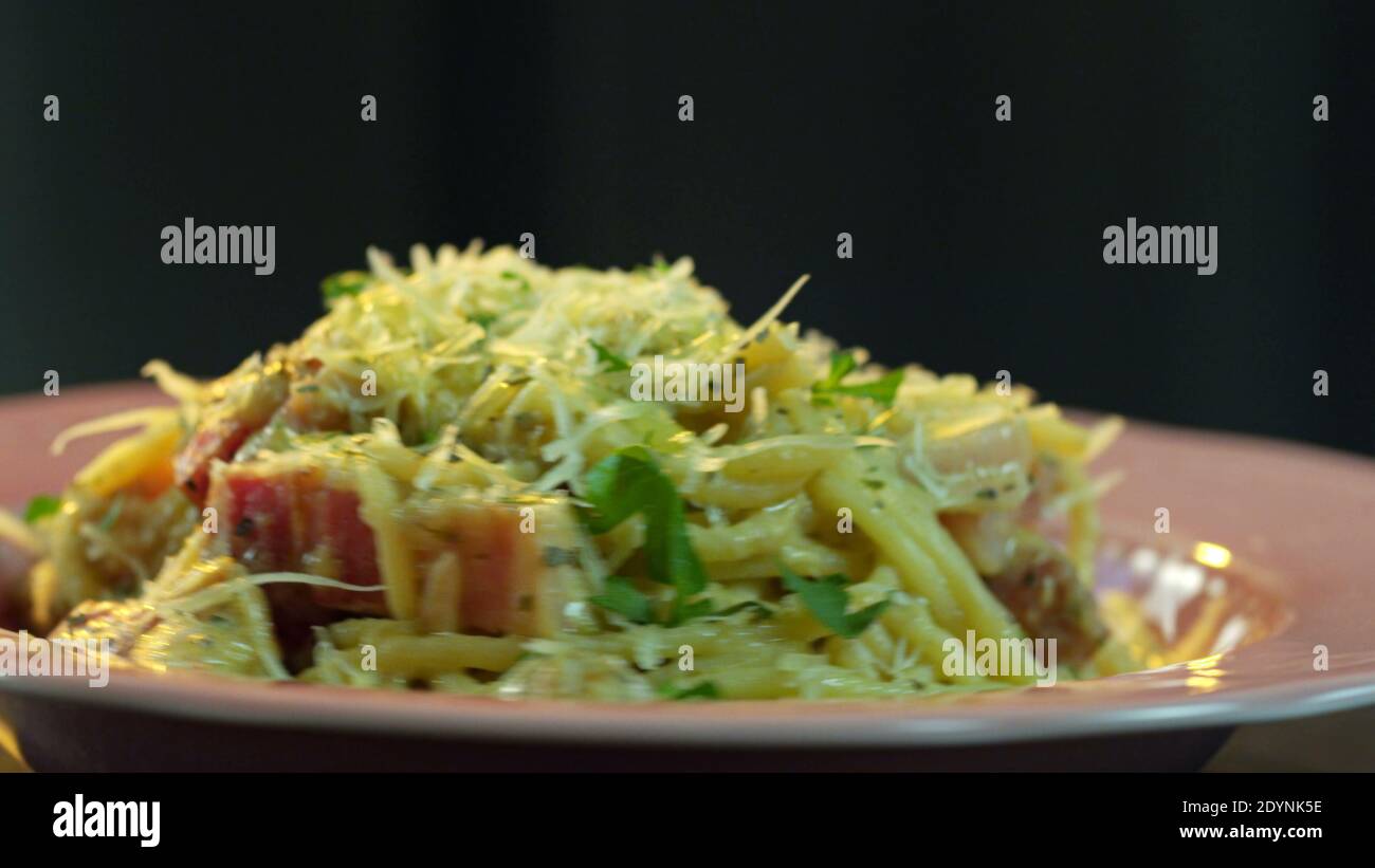 Rotating cooked risotto in plate hi-res stock photography and images ...