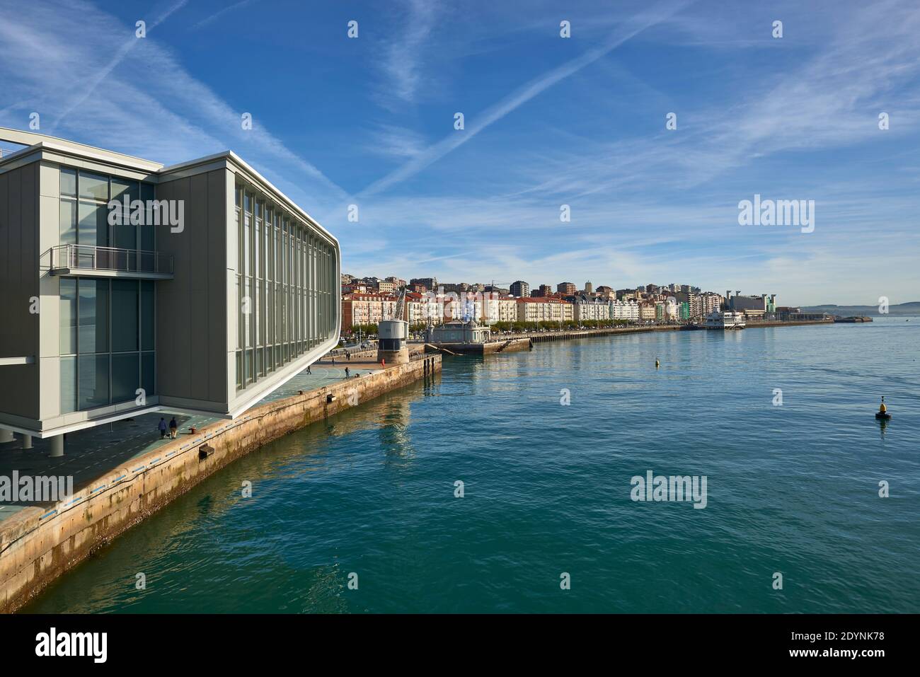 Botin Center Museum Art and Culture. Botin Foundation, architect Renzo ...