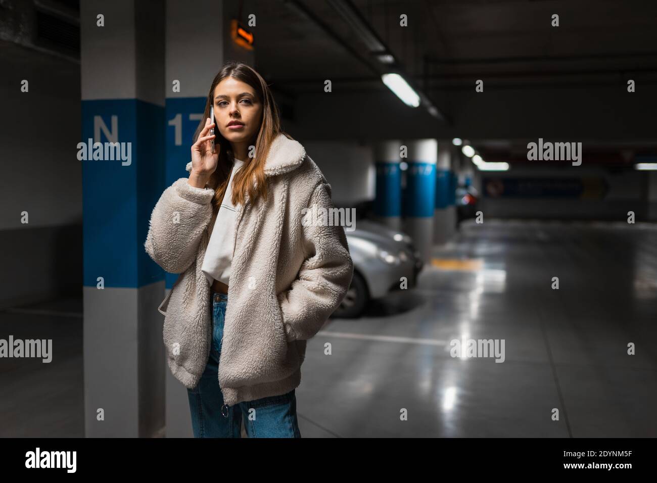 Girl in underground hi-res stock photography and images - Alamy