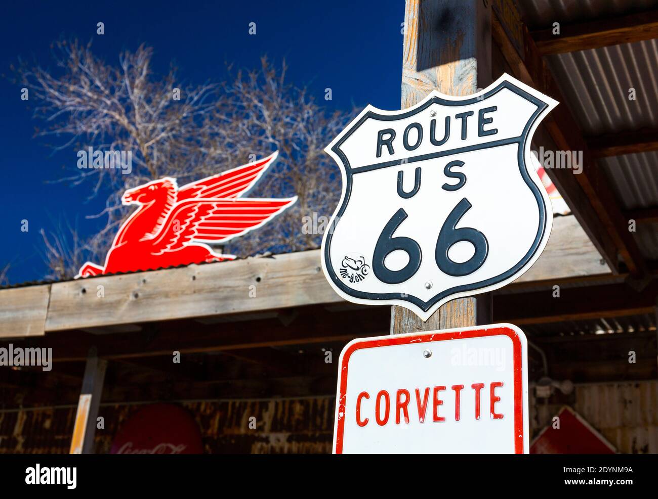 Hackberry General Store, Hackberry, U.S. Route 66 (US 66 or Route 66 ...