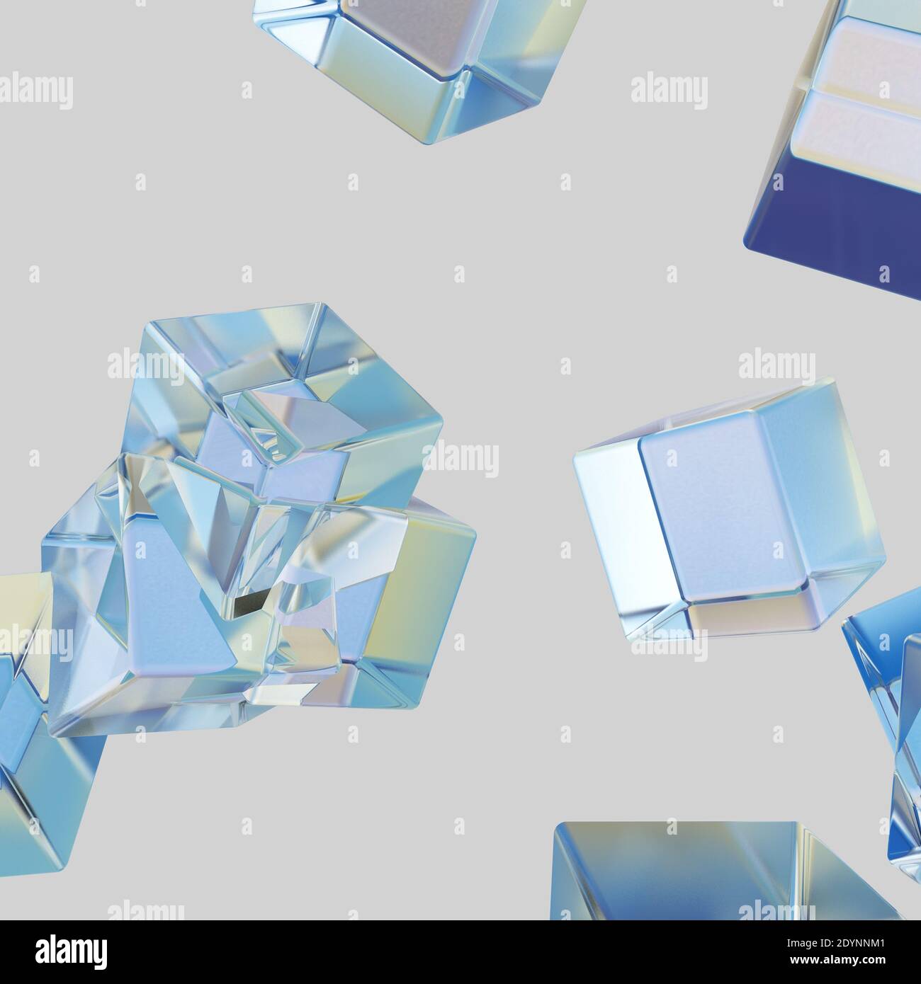 The abstract background of ice structure, 3D rendering Stock Photo - Alamy