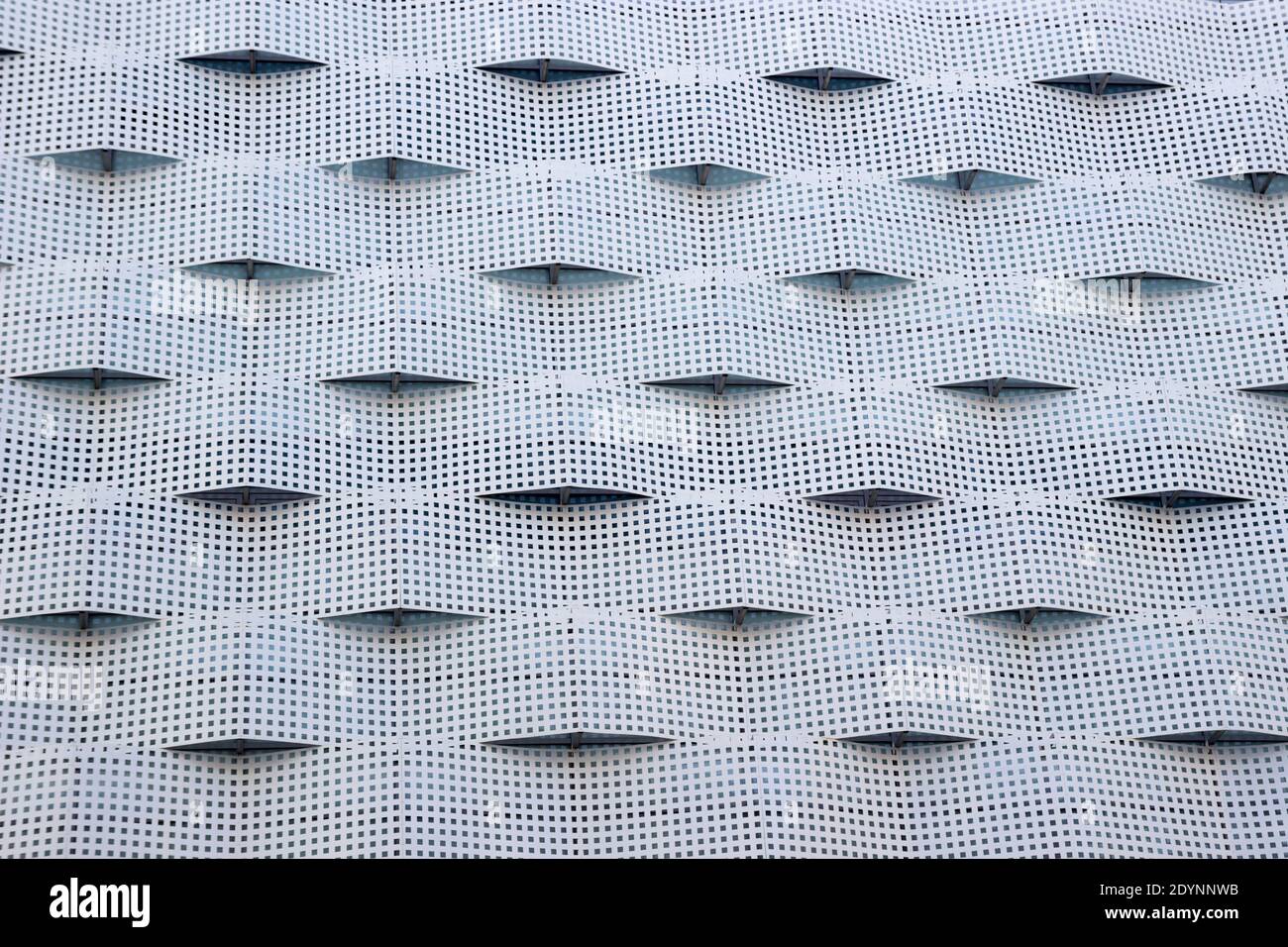 Perforated metal cladding hi-res stock photography and images - Alamy