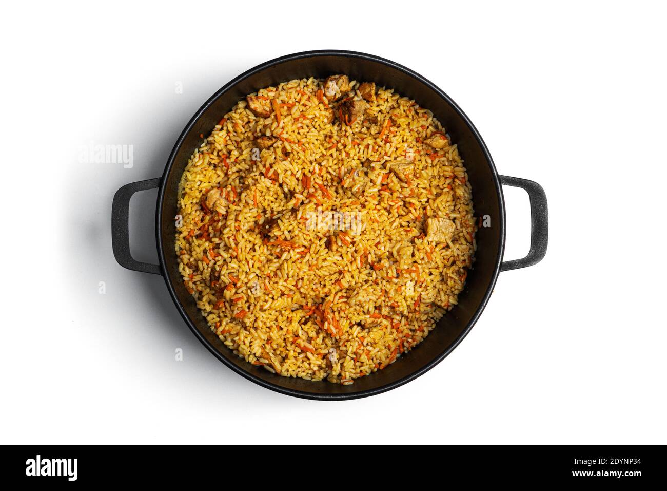 Rice pilaf on background hi-res stock photography and images - Alamy