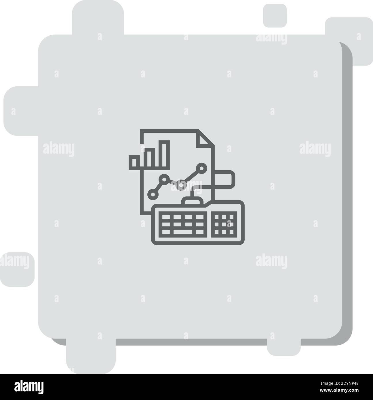 data vector icon modern simple vector illustration Stock Vector Image ...