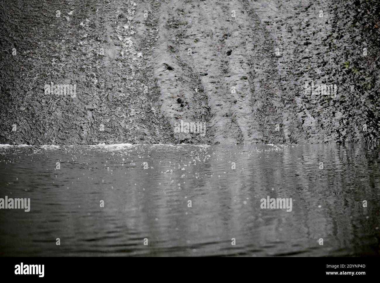 Abstract grunge wall texture background with water. Place for text ...