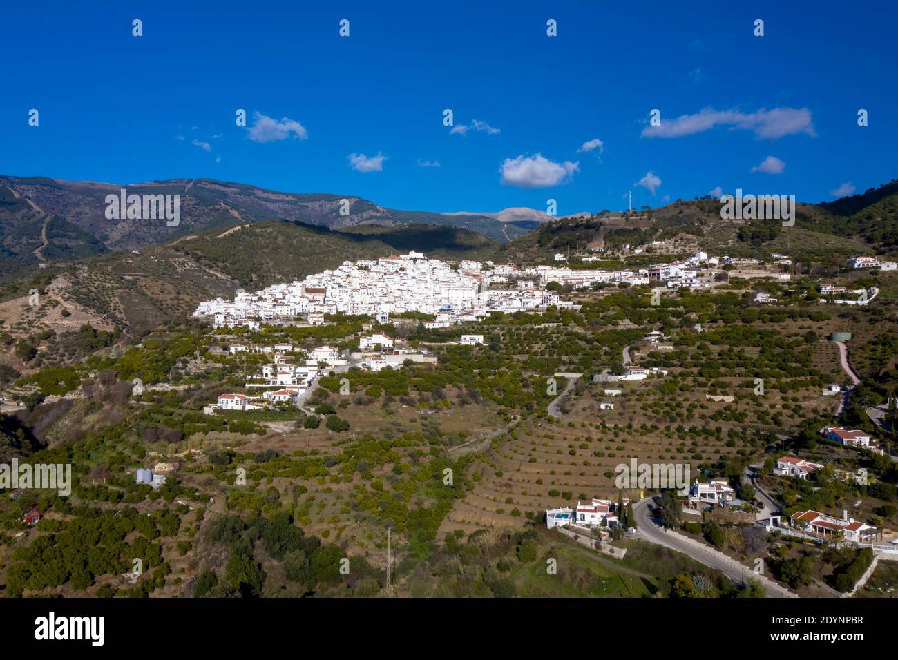 municipality of Canillas de Albaida in the Axarquia region of Malaga ...