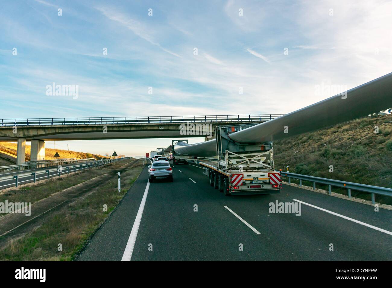 Truck transport turbine hi-res stock photography and images - Alamy