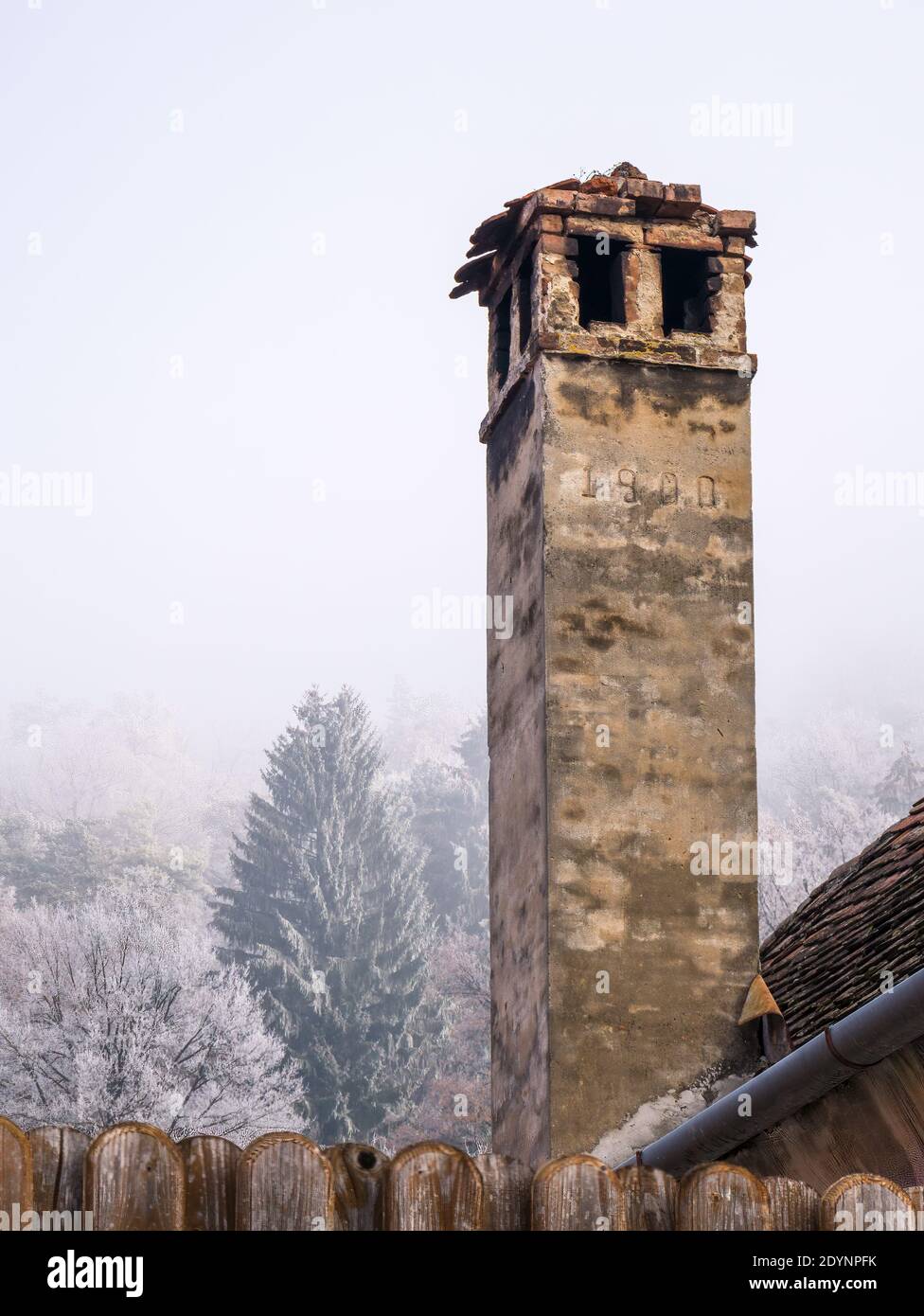 Chimney made of stone hi-res stock photography and images - Alamy
