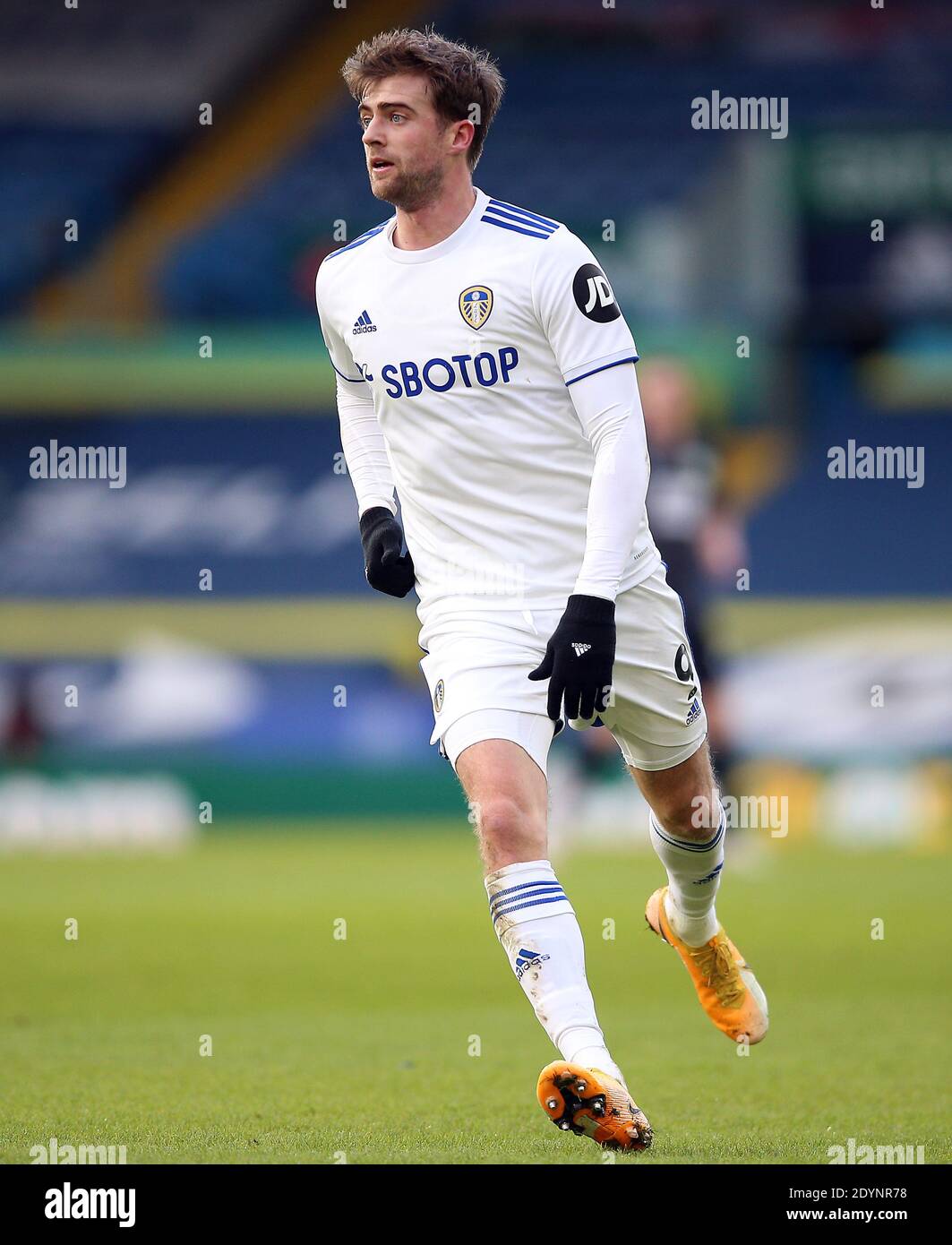 Leeds United's Patrick Bamford during the Premier League match at ...