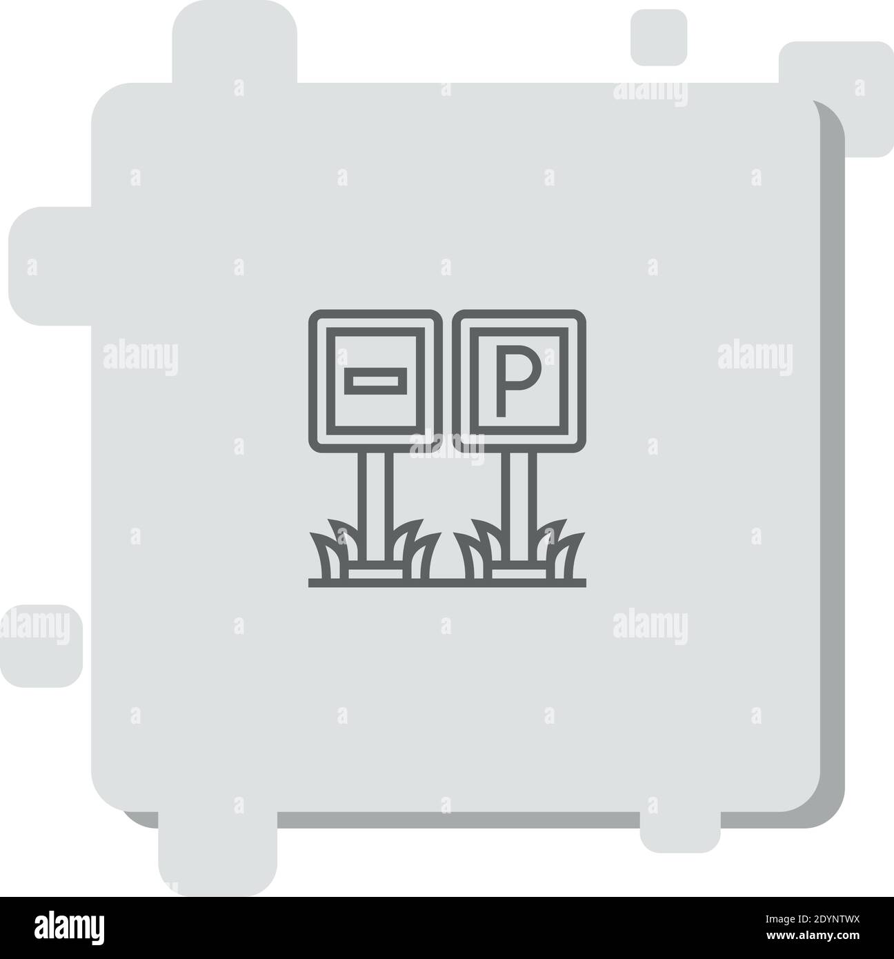 parking vector icon modern simple vector illustration Stock Vector ...