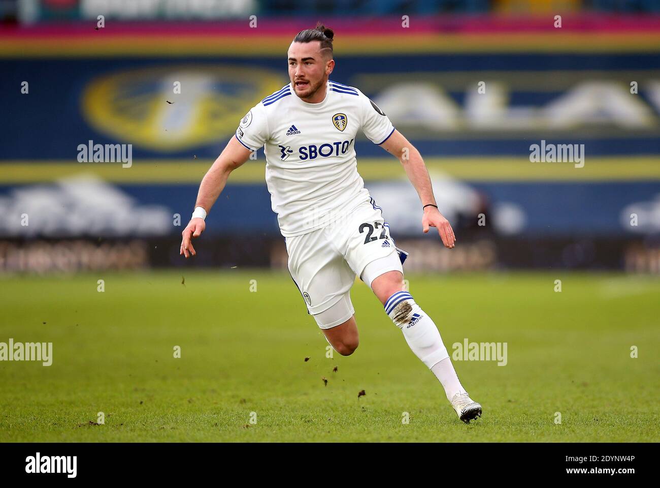 Leeds United's Jack Harrison during the Premier League match at Elland ...