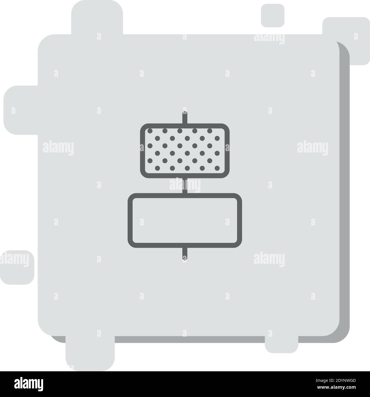 center alignment vector icon modern simple vector illustration Stock ...