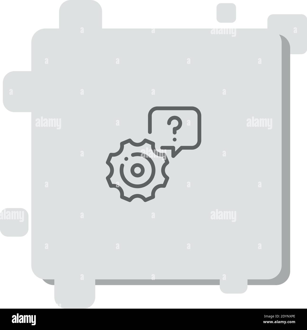 settings vector icon Stock Vector Image & Art - Alamy