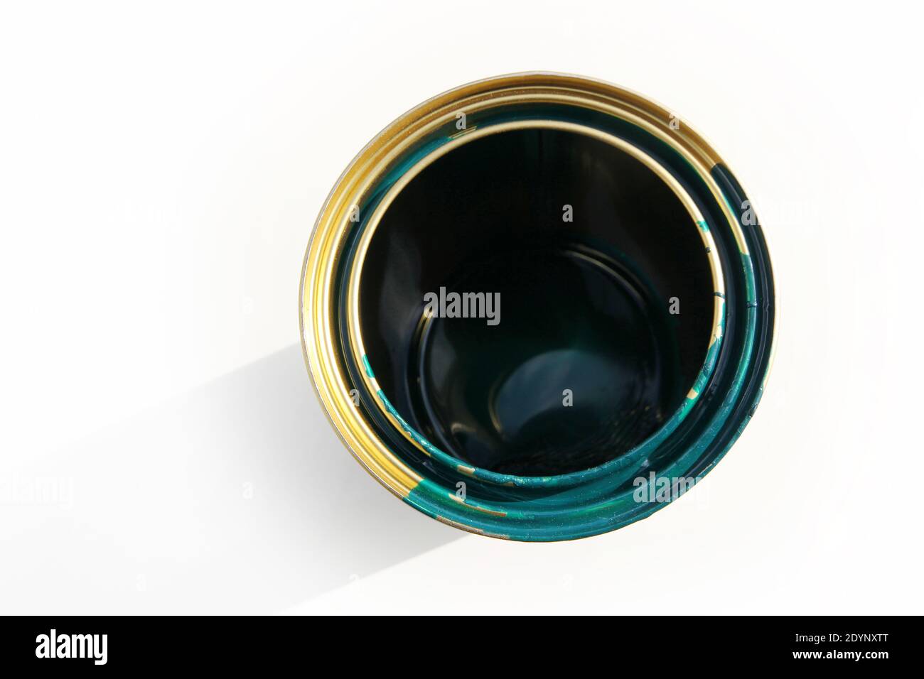 paint can on a white background Stock Photo - Alamy