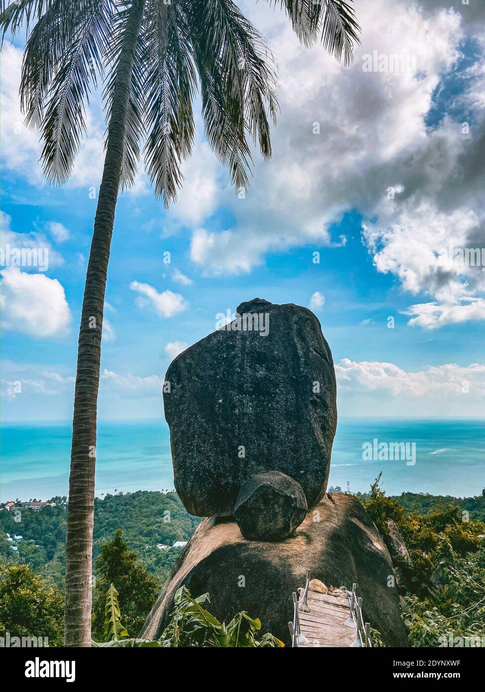 Koh Samui Overlap Stone in thailand, south east Asia Stock Photo - Alamy