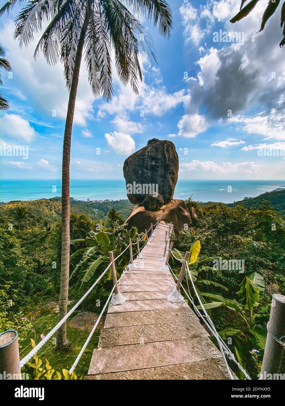 Koh Samui Overlap Stone in thailand, south east Asia Stock Photo - Alamy