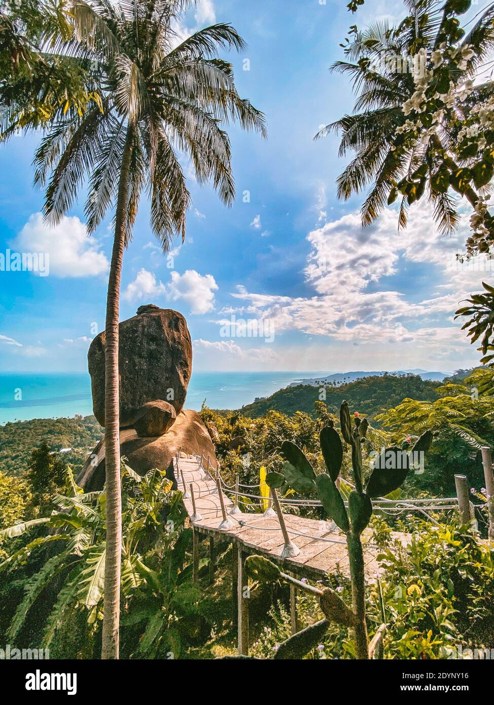 Koh Samui Overlap Stone in thailand, south east Asia Stock Photo - Alamy