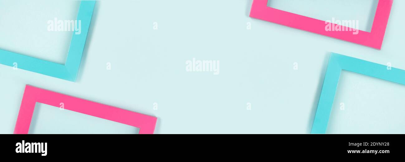 Flat lay composition frames hi-res stock photography and images - Alamy