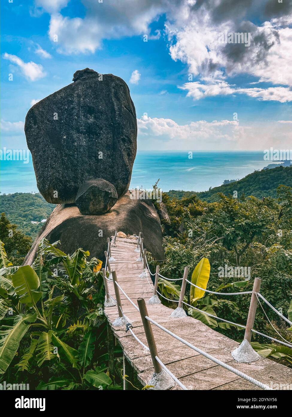 Koh Samui Overlap Stone in thailand, south east Asia Stock Photo - Alamy