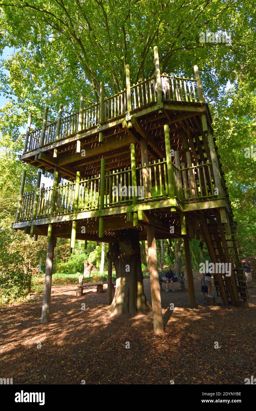 Treehouse uk hi-res stock photography and images - Alamy