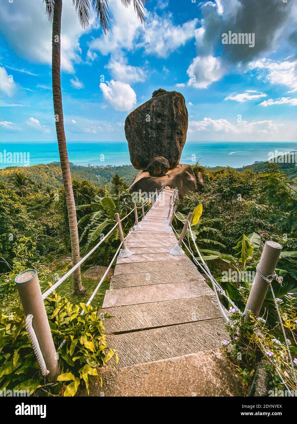 Koh Samui Overlap Stone in thailand, south east Asia Stock Photo - Alamy