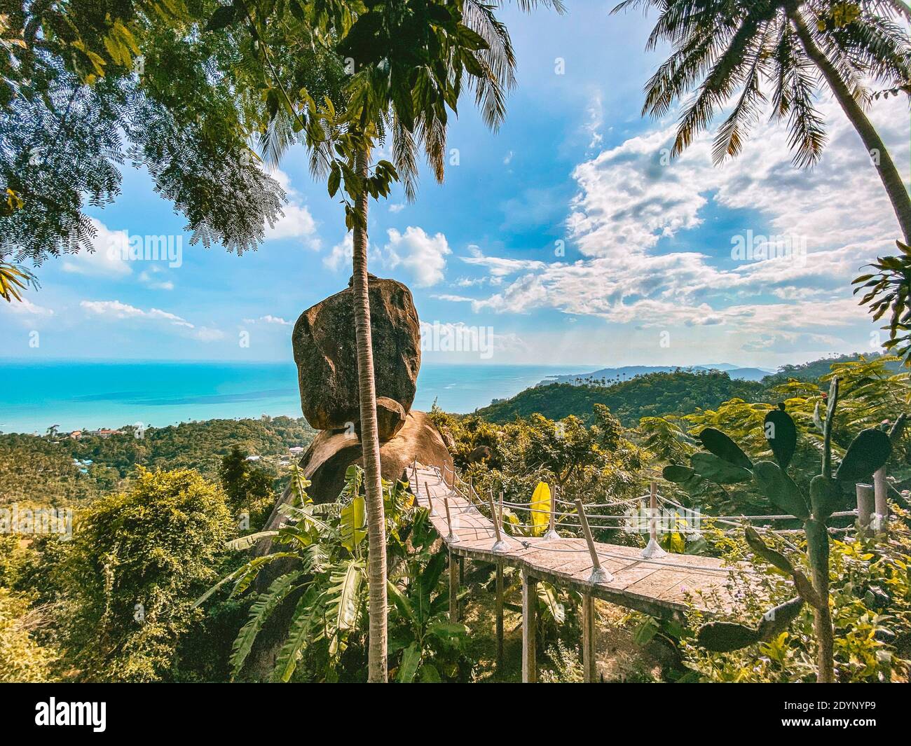 Koh Samui Overlap Stone in thailand, south east Asia Stock Photo - Alamy