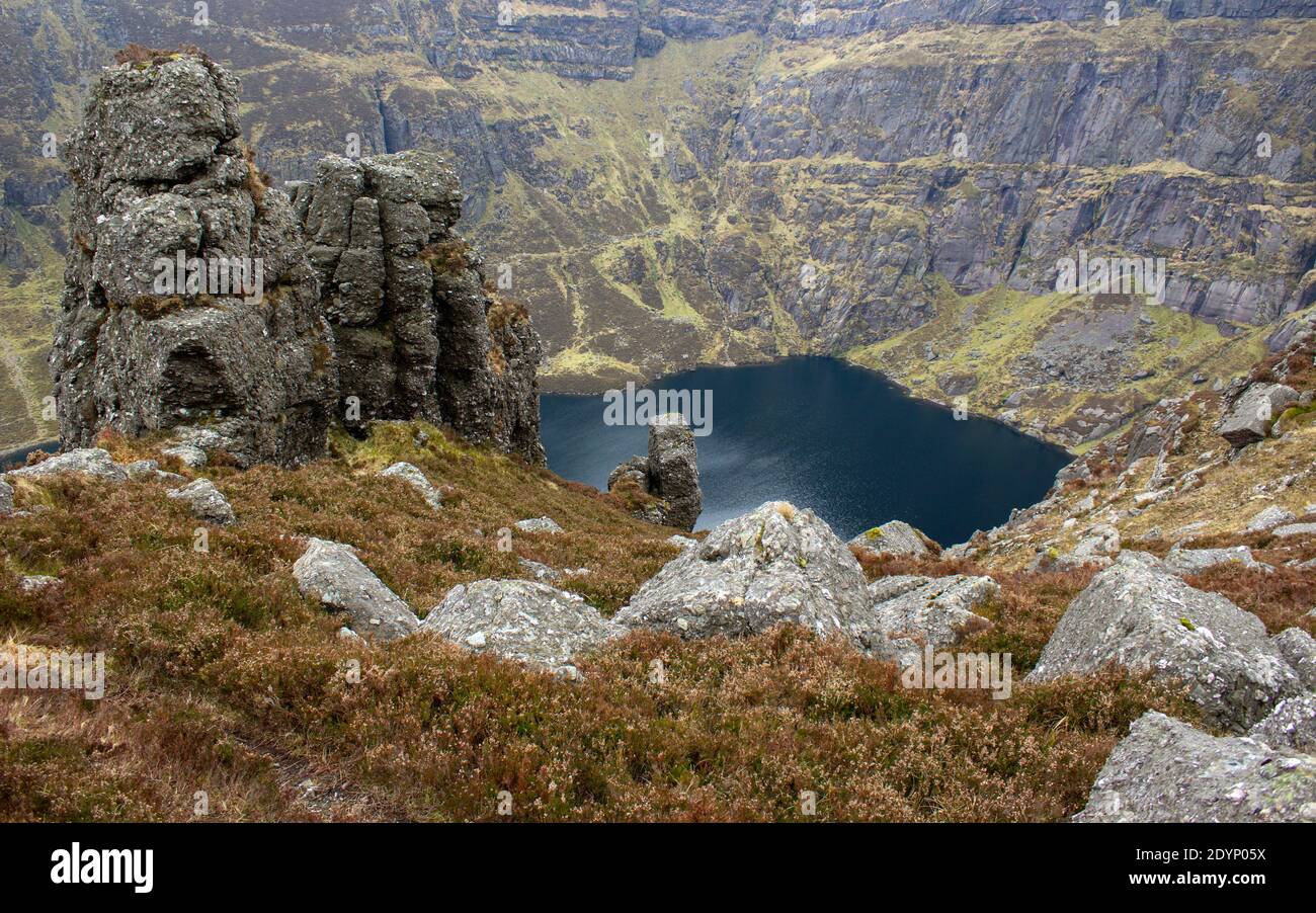Valley hill deep slope hi-res stock photography and images - Alamy