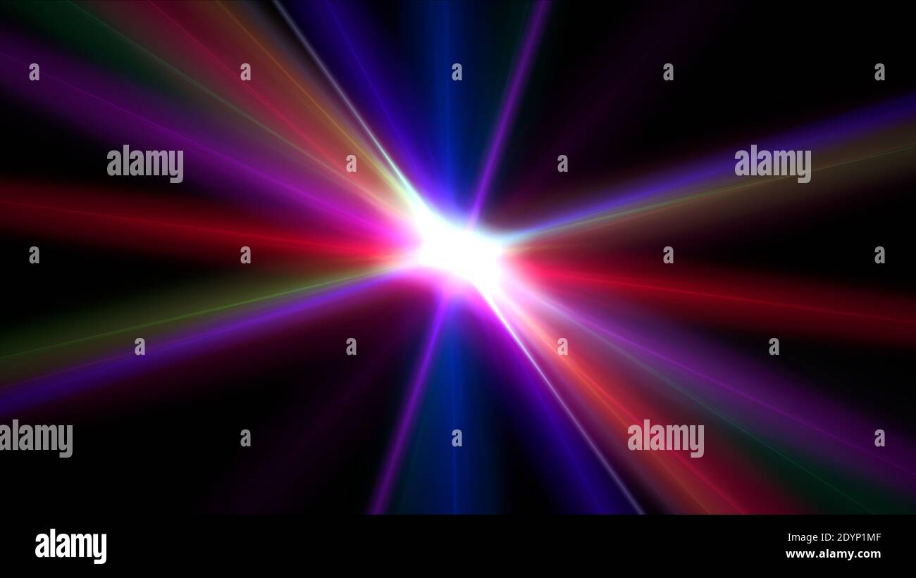 light effect abstract star burst flash laser beam illustration Stock ...