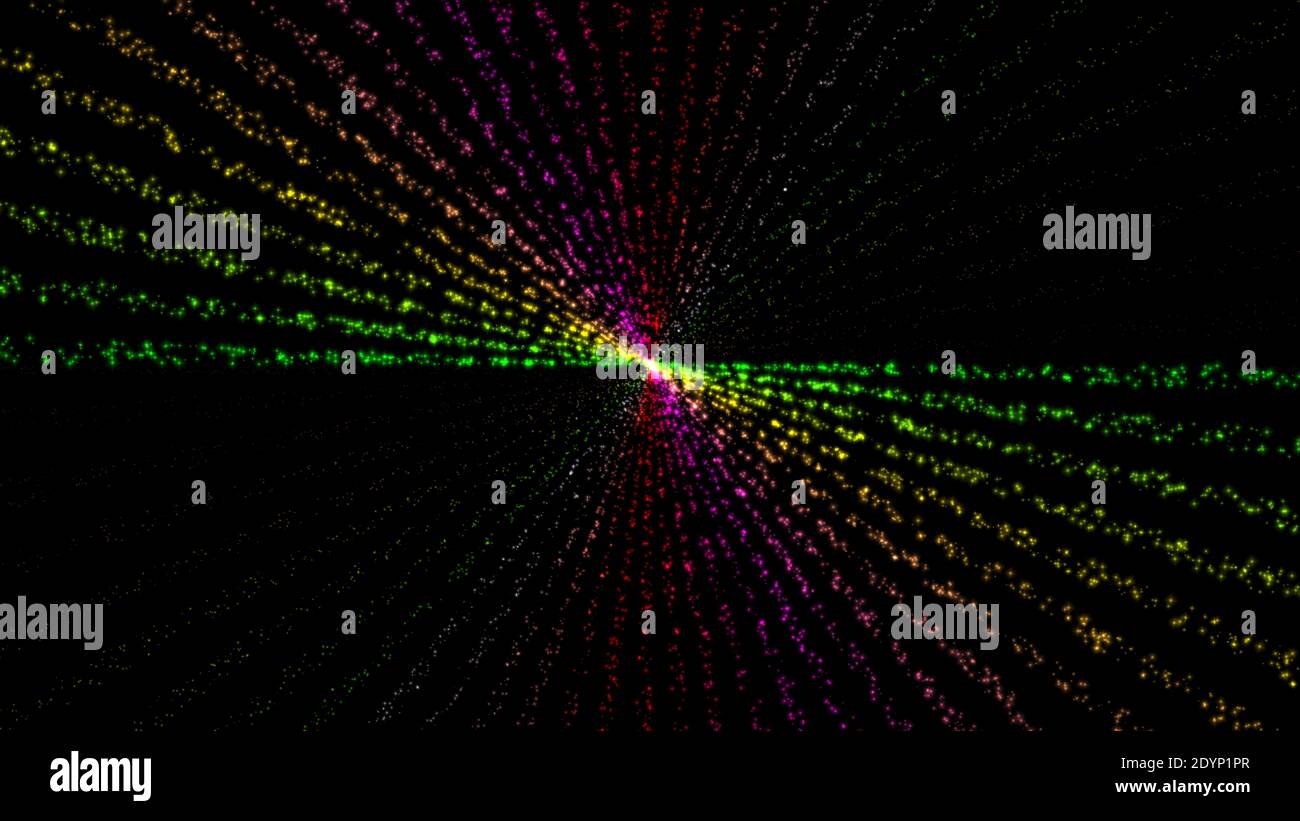 particle laser light color ray illustration render Stock Photo - Alamy