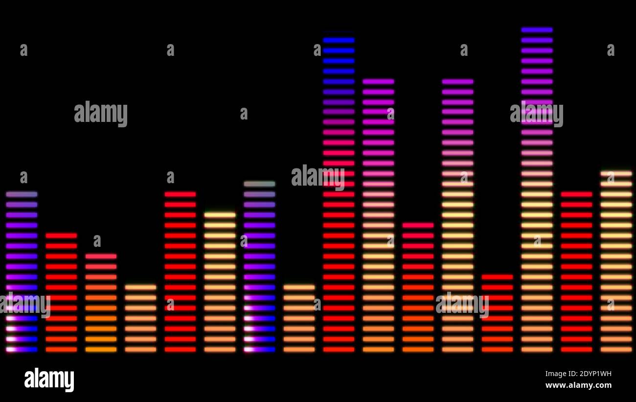 Digital equalizer bar graph, Sound Equalizer Abstract Background ...