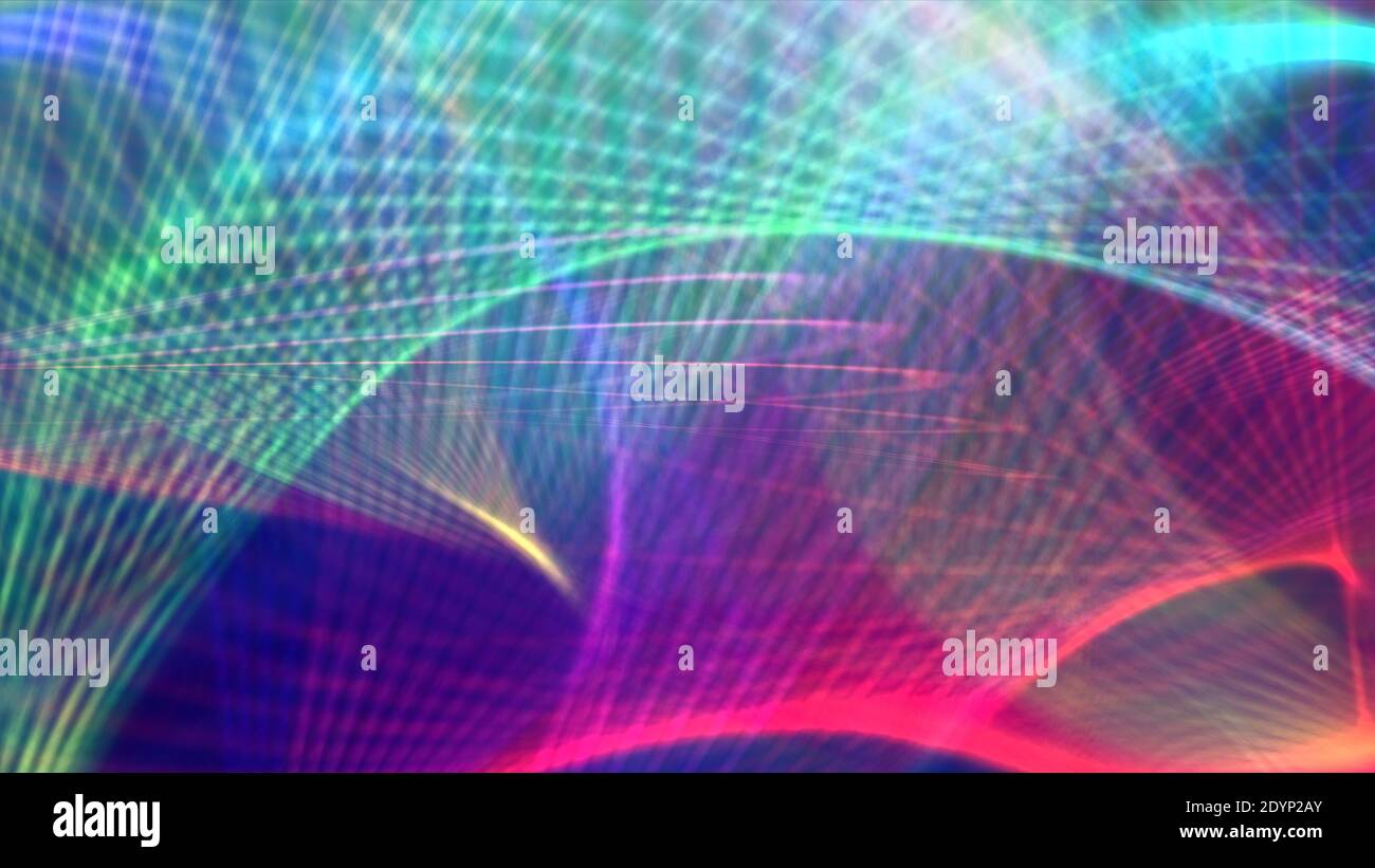 Perspectives Of Fractal Realms abstract background illustration Stock ...