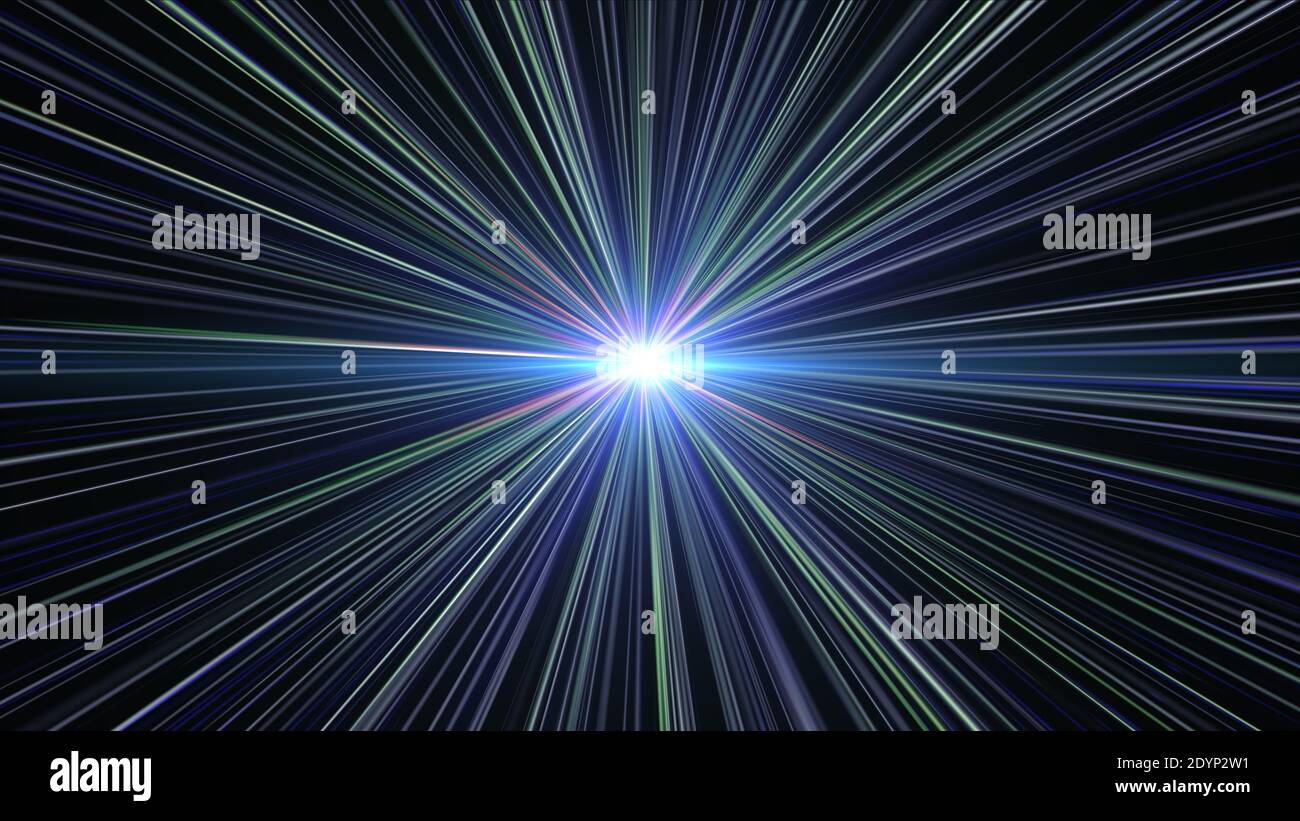 light effect abstract star burst flash laser beam ray illustration ...
