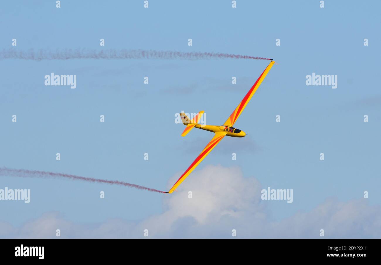 Lunak LF-107 Glider CK-0927 in flight Stock Photo - Alamy
