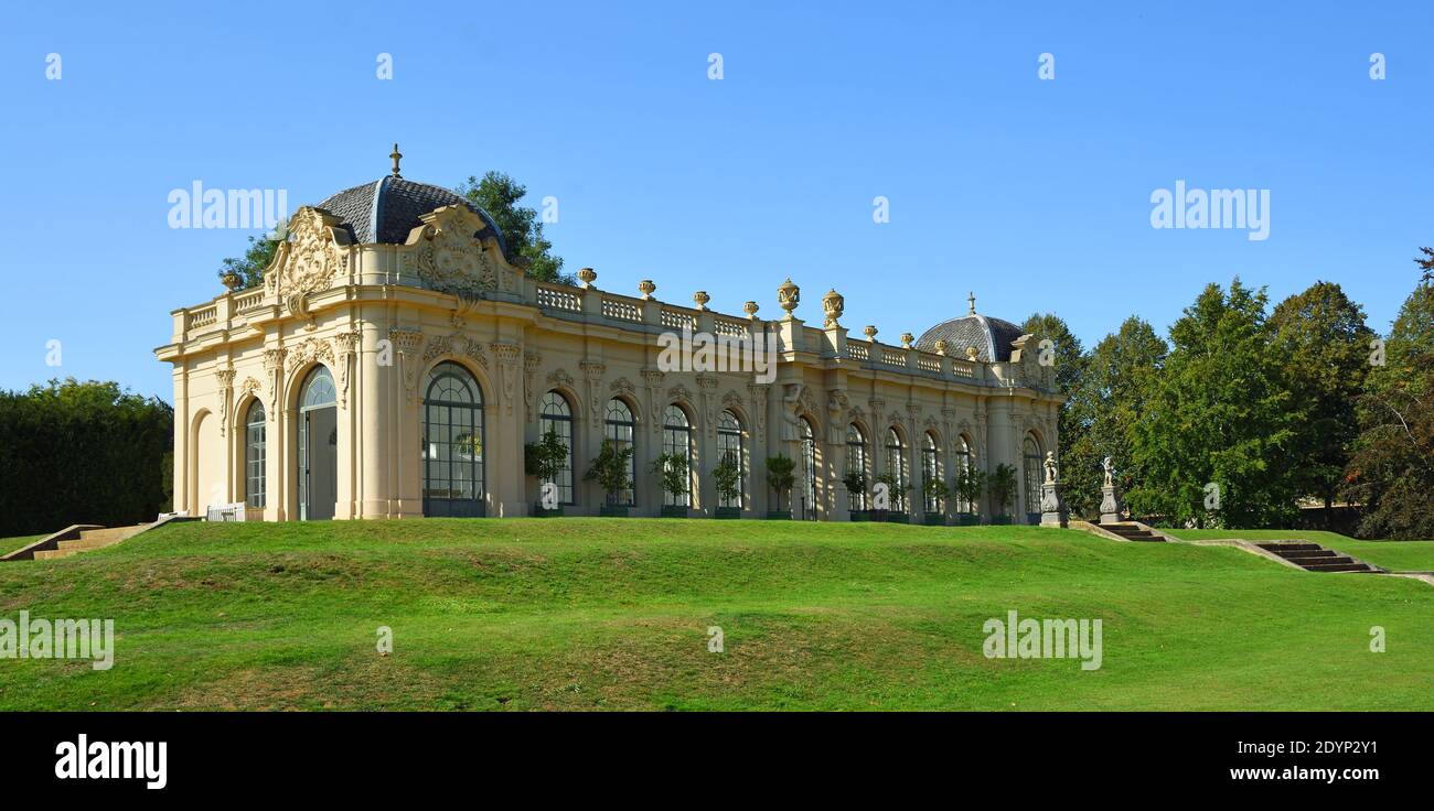 The Orangery at Wrest Park Silsoe Stock Photo - Alamy