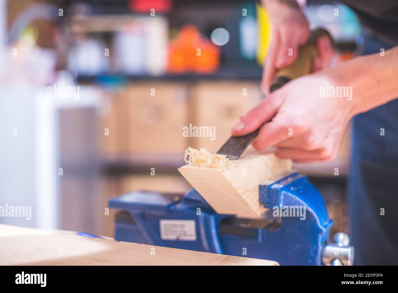 Old fashioned smoothing plane hi-res stock photography and images - Alamy
