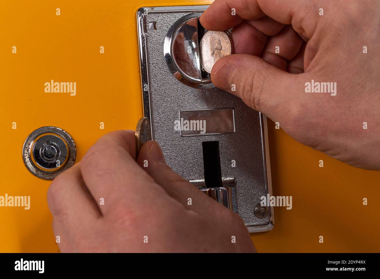 Coins throwing hi-res stock photography and images - Alamy