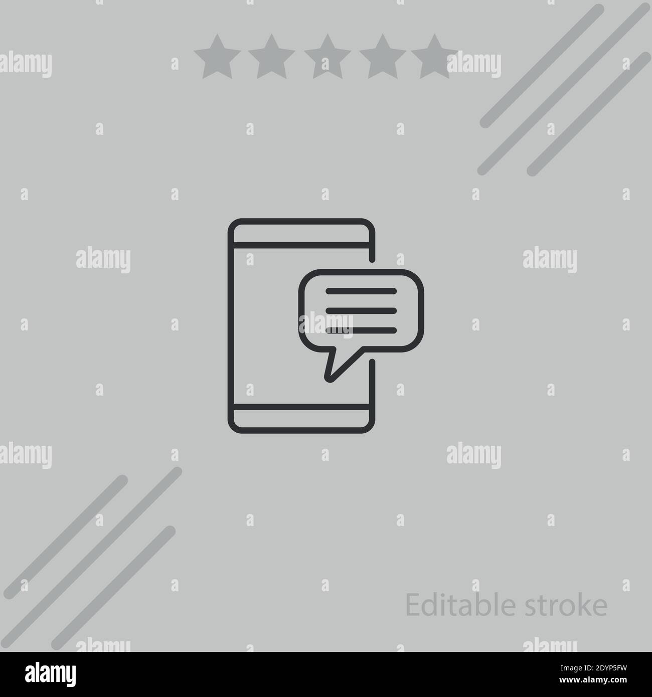 text vector icon modern simple vector illustration Stock Vector Image ...