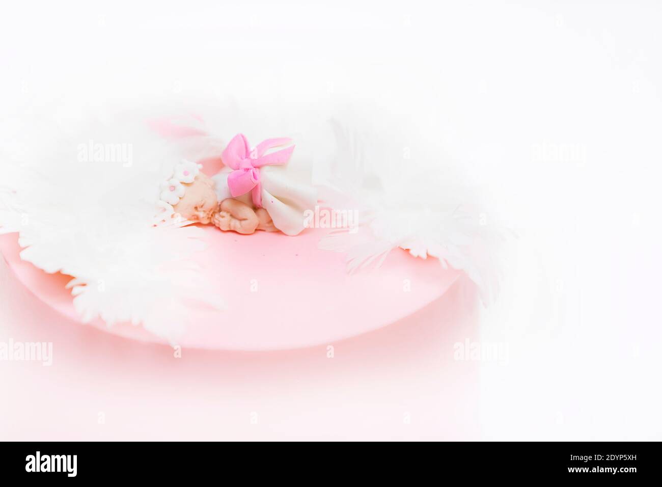 Pink Baptism Background