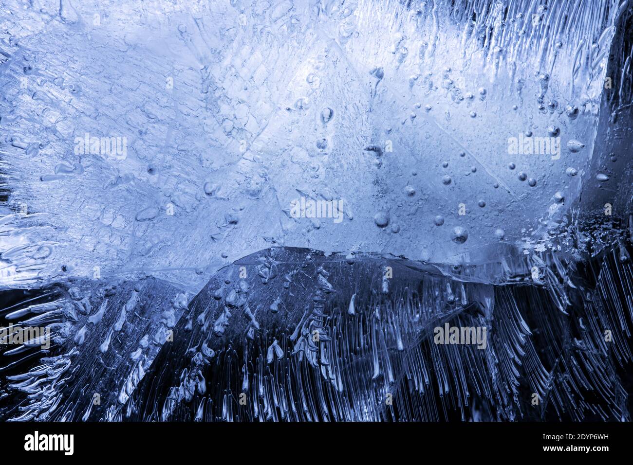 beautiful blue ice. background for design Stock Photo - Alamy