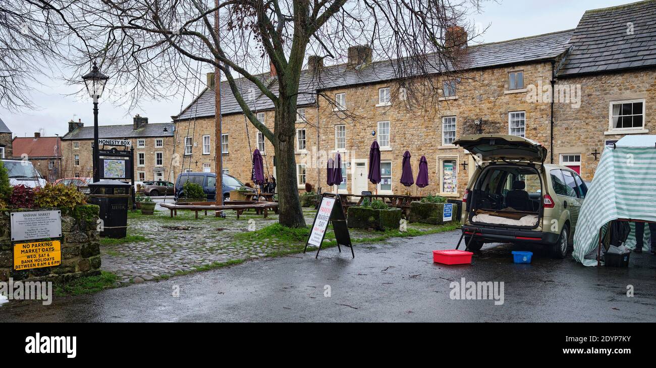 Masham market square hi-res stock photography and images - Alamy